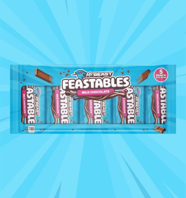 Chocolatinas Feastables Sampler Pack x 4 Unidades 60g