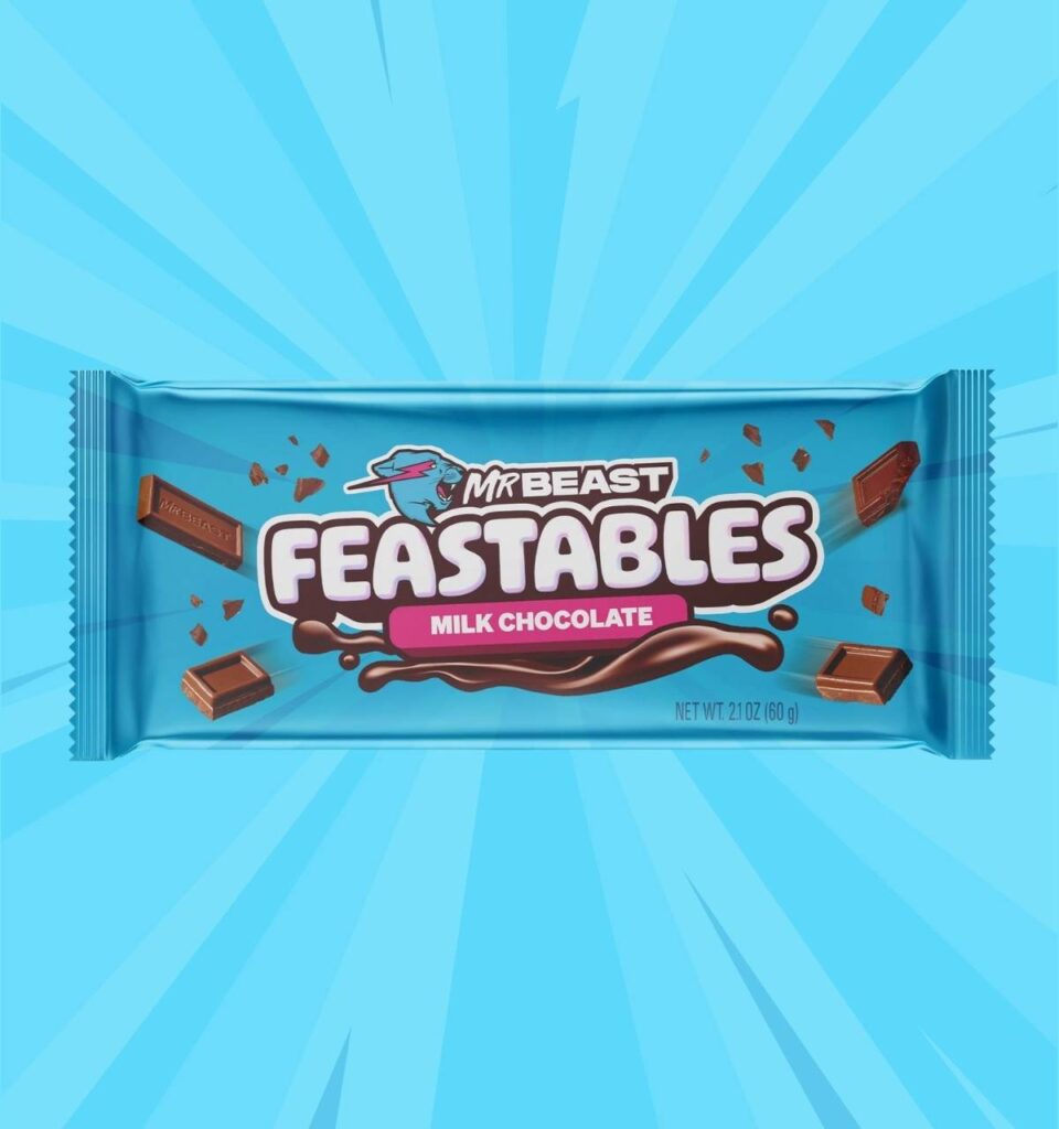 Chocolatinas Feastables Sampler Pack x 4 Unidades 60g