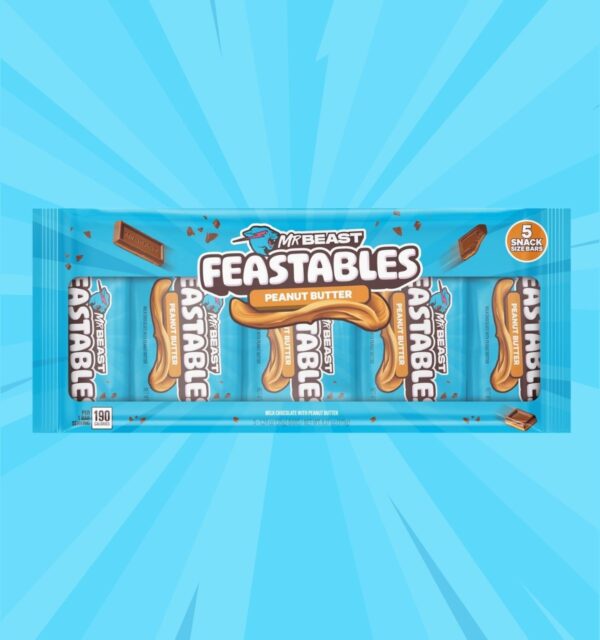 Chocolatinas Feastables Sampler Pack x 4 Unidades 60g