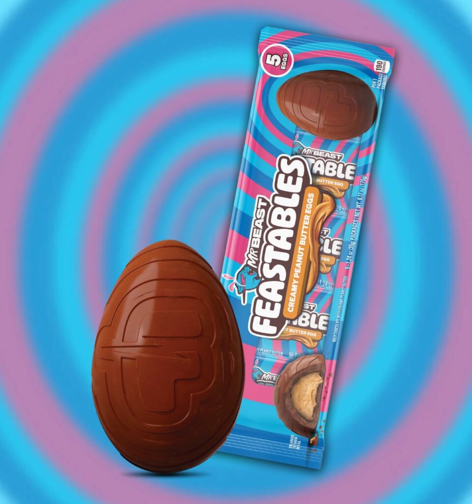 Chocolatinas Feastables Sampler Pack x 4 Unidades 60g