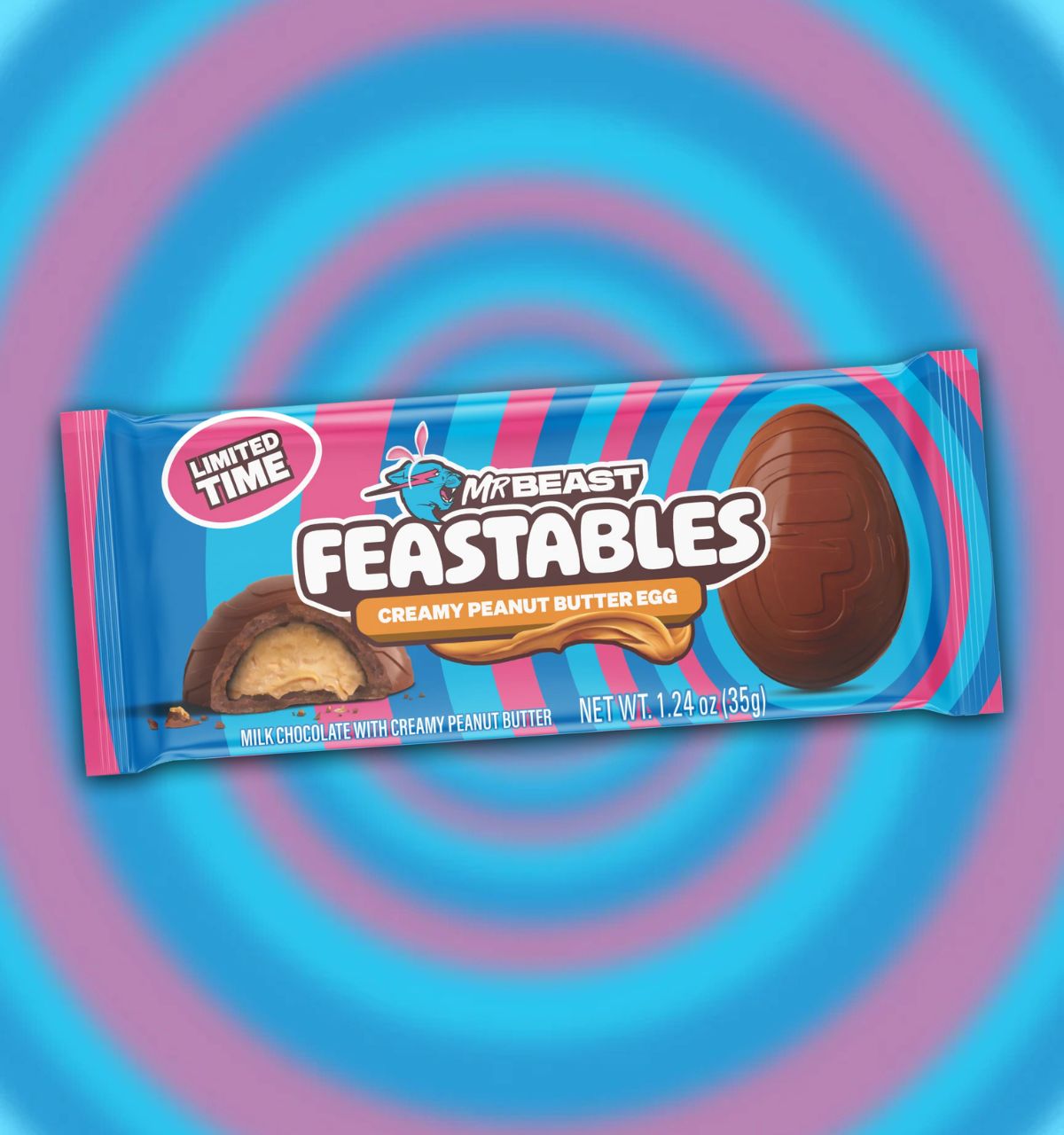 Creamy Peanut Butter Egg - Feastables Colombia