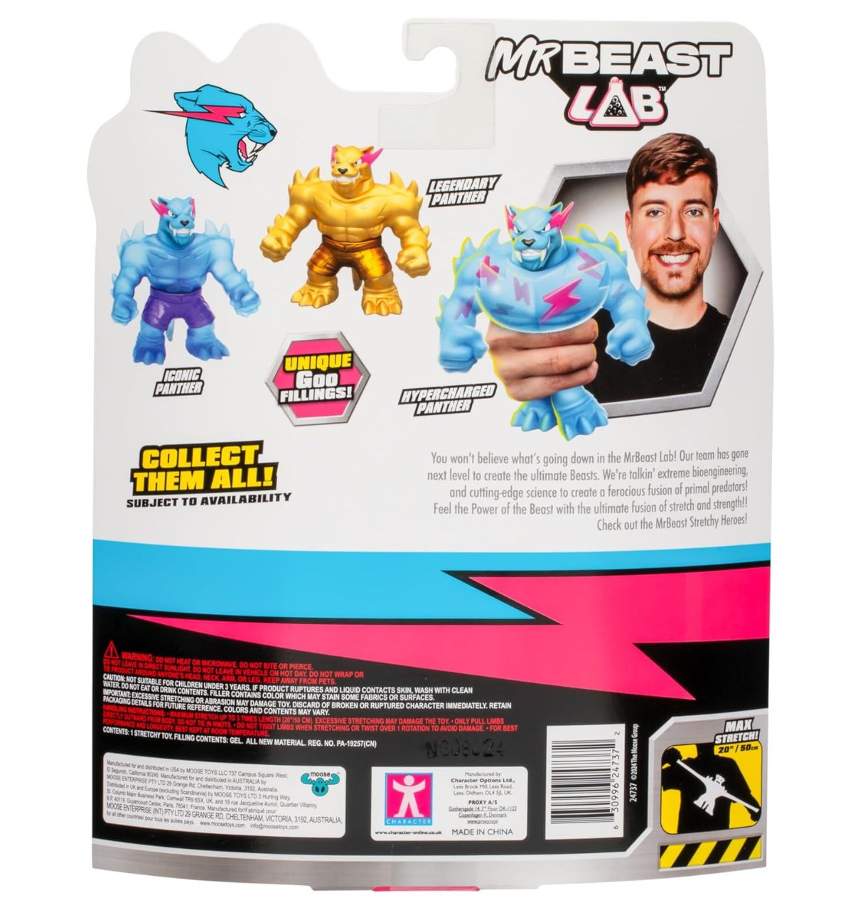 Mr Beast Lab Stretchy Iconic Panther - Feastables Colombia