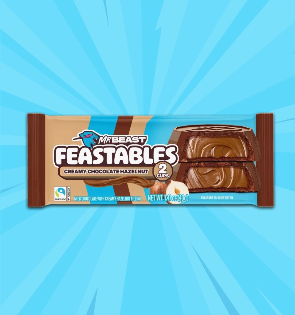 Chocolatinas Feastables Sampler Pack x 4 Unidades 60g